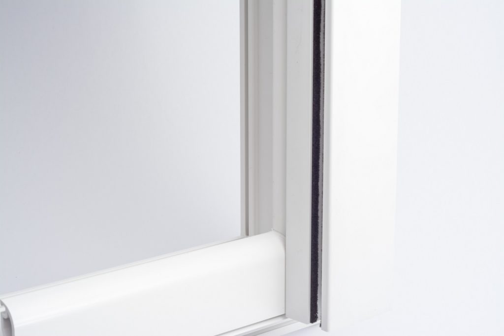 Aufsatzrollladen, Alupanzer, 215 mm hoher PVC Kasten